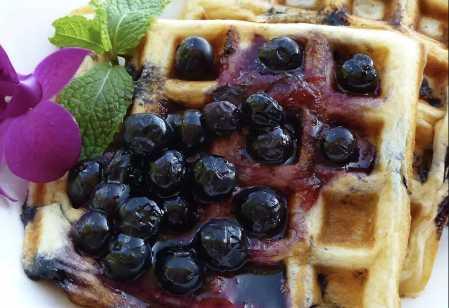Fluffy & Crispy Blueberry Waffles: A Perfect Breakfast Treat